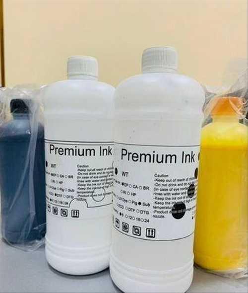 Качественные чернила для DTF печати Premium INK