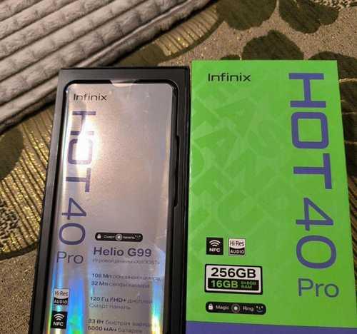 Infinix HOT 40 Pro, 12/256 ГБ