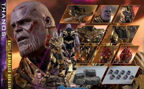 Hot toys thanos mms564 damage и mms529