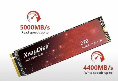 2 тб SSD накопитель XrayDisk M.2 2280 NVMe Новый