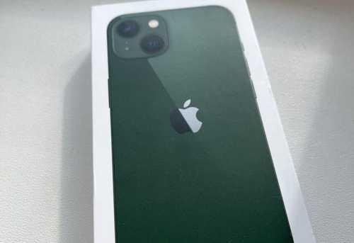 Коробка для iPhone 13 зеленый