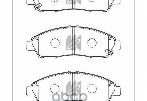 D5229 колодки дисковые передние Acura MDX/ZDX