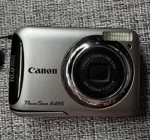 Canon powershot a495