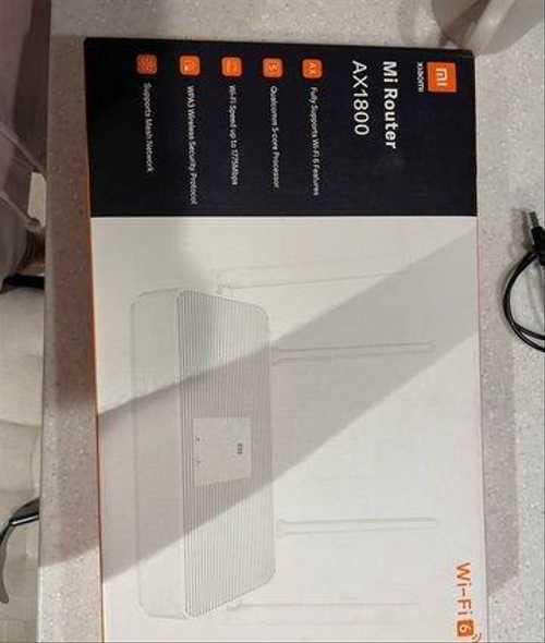 Роутер WiFi 6 Xiaomi AX1800