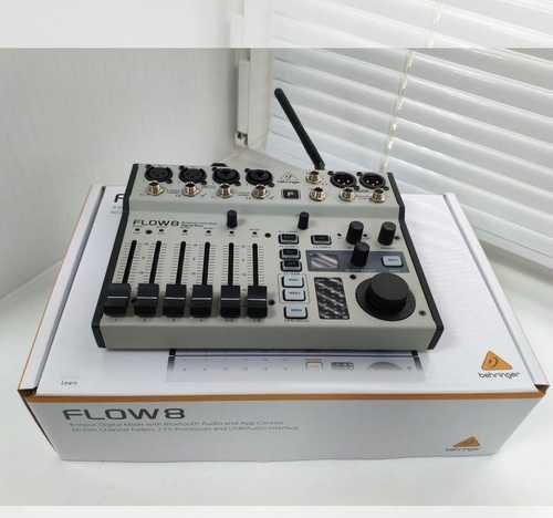 Behringer flow 8 с апгрейдом, новый