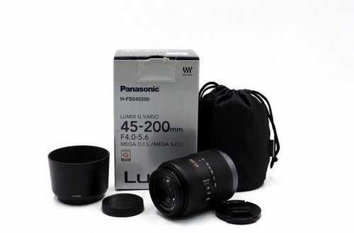 Panasonic Lumix G Vario 45-200mm f/4-5.6 Mega O.I