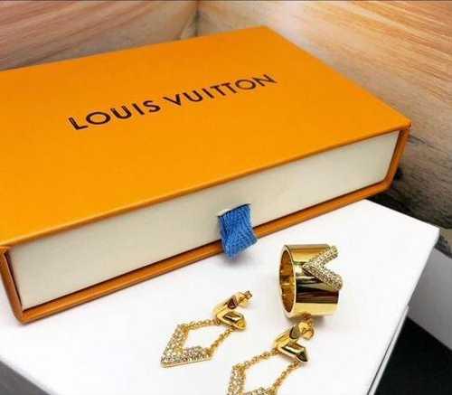 Louis Vuitton Серьги и кольцо