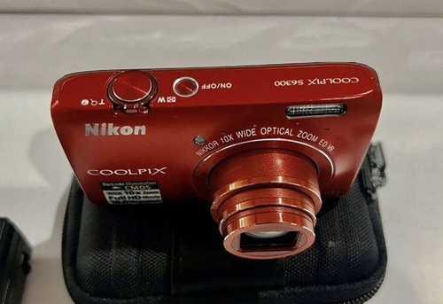 Фотоаппарат Nikon coolpix 3600 red
