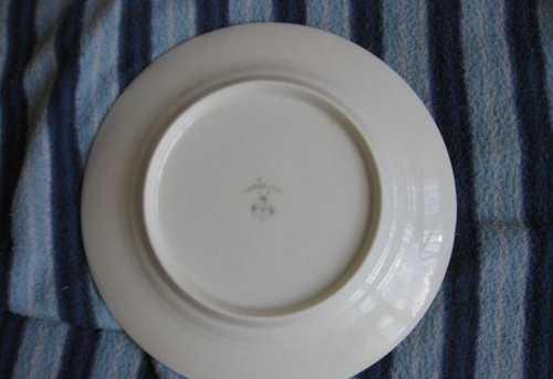 Тарелка старинная посуда фарфор Кузнецов