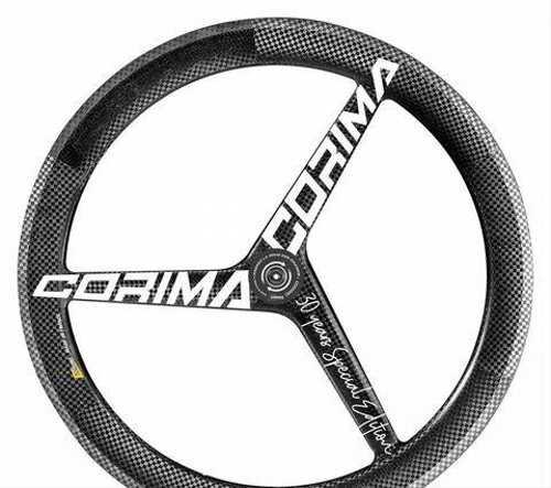 Колесо переднее лопастное 28" Corima 3 spoke wheel