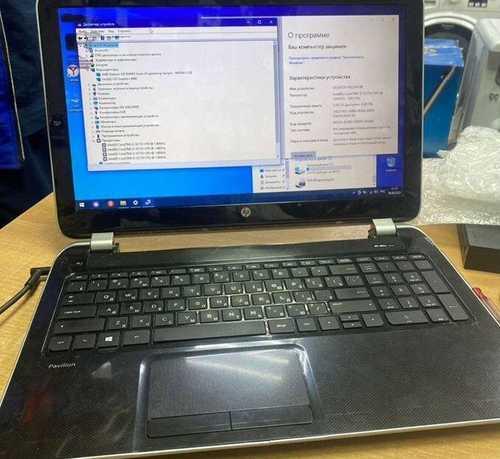 Ноутбук HP 15-N054SR С дефектом Без акб