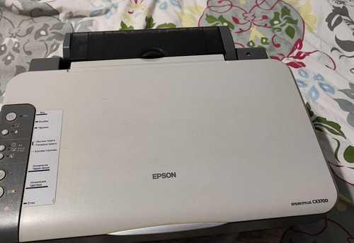 Принтер epson stylus cx 3700, цветной