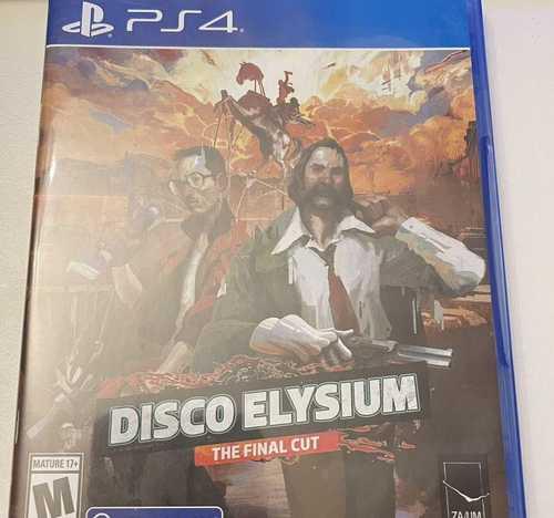 Disco elysium ps4/ps5 диск