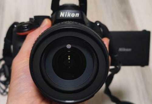 Фотоаппарат Nikon d5100 + объектив 18-105
