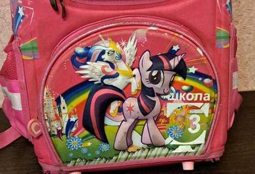 Рюкзак школьный для девочки 1 класс