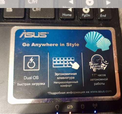 Нетбук asus