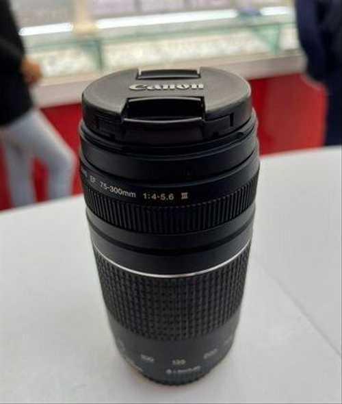 Объектив, Canon Zoom Lens EF 75-300mm 1:4-5.6