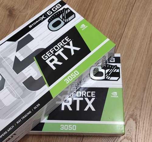 Видеокарта Palit GeForce RTX 3050 StormX 6 GB