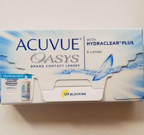 Линзы контактные acuvue oasys двухнедельные