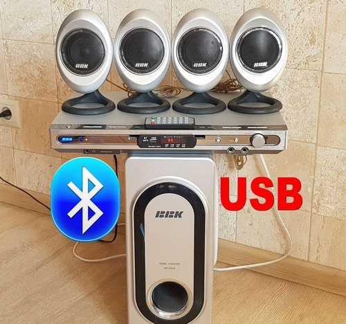 Музыкальный центр с Bluetooth, USB. BBK 200W