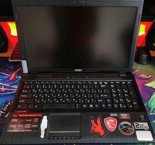 Ноутбук MSI ge60 2pl Apache на запчасти