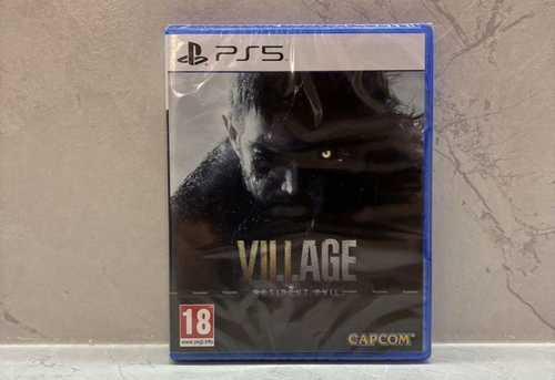 Диск Resident Evil Village 8 игра PS5