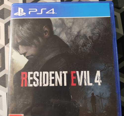 Resident evil 4 remake ps4 диск