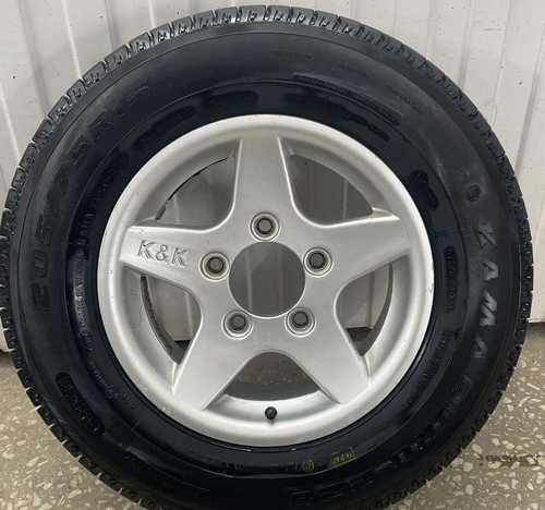 Колесо r15 k&k niva 5*139.7