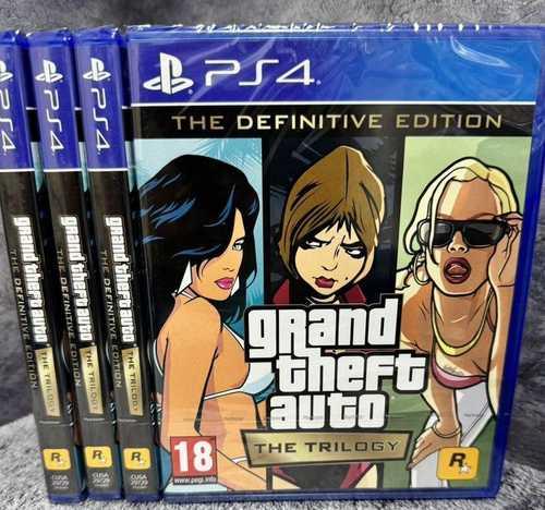 GTA the Trilogy ps4 (новый)