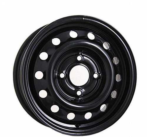Диски Trebl 64J45H 6x15 5*114.3 ET45 DIA67.1 Black Штампованный