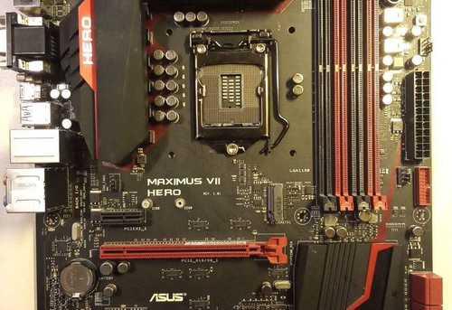 Материнская плата asus Maximus VII Hero