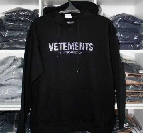 Vetements худи со стразами (Арт.27327)