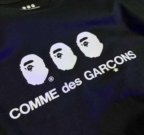 Футболки Bape x CDG