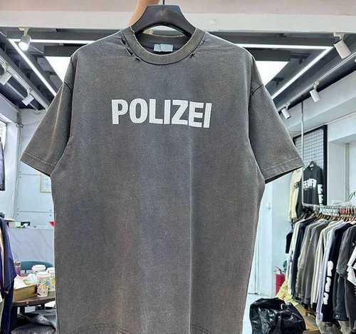 Футболка vetements polizei