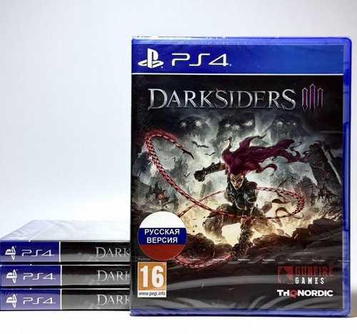 Диск Darksiders 3 PS4