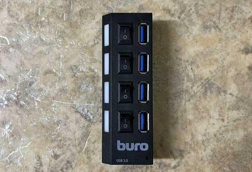 USB хаб buro BU-HUB4-U3.0-L