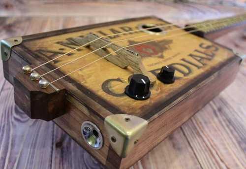 Сигарбокс гитара cigar box guitar "Old Glory"