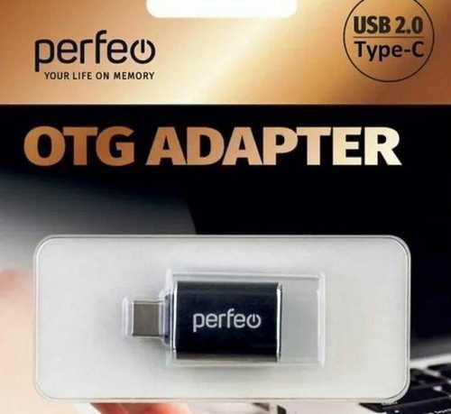 Адаптер (переходник) USB 3.0 Af - Type C (M) c OTG