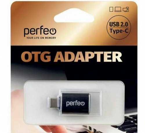 Адаптер (переходник) USB 3.0 Af - Type C (M) c OTG