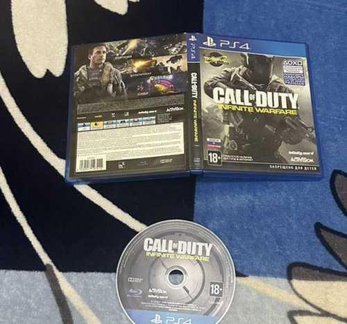 Диск на PS4 PS5 Call of Duty Infinite Warfare