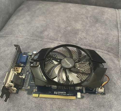 Видеокарта radeon hd7770 2gb