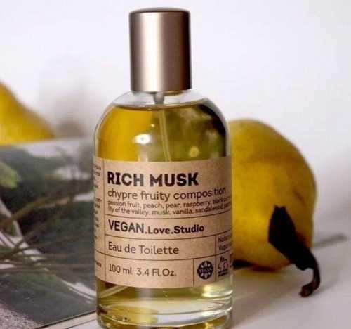 Туалетная вода Rich musk Vegan Love Studio