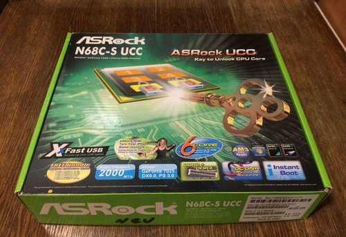 Новая ASRock N68C-S UCC сокет AM2-AM2 plus- AM3