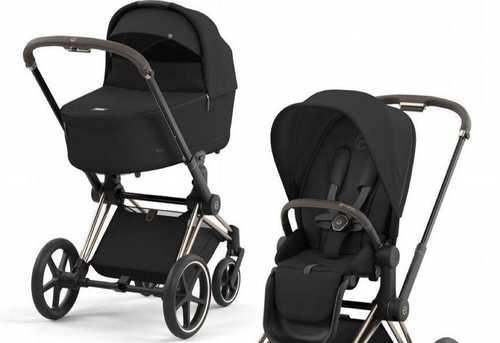 Коляска детская 2в1 Cybex Priam IV Sepia Black