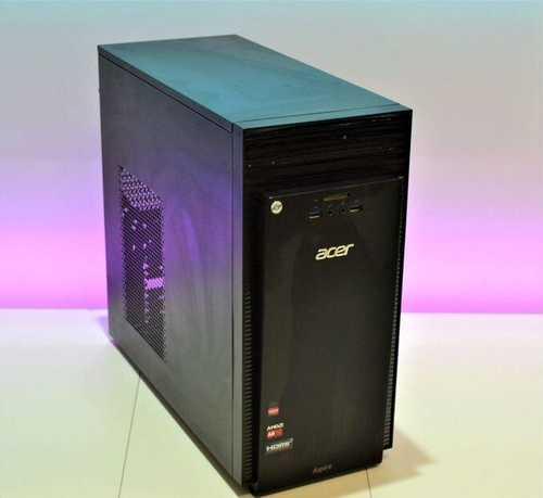 Офисный пк AMD A8-7600 / 8Gb / SSD 120gb