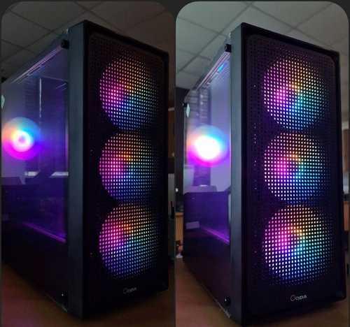 Игровой корпус для пк micro atx с RGB