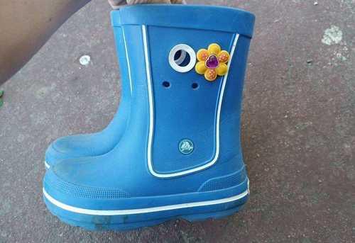 Резиновые сапоги crocs. J2