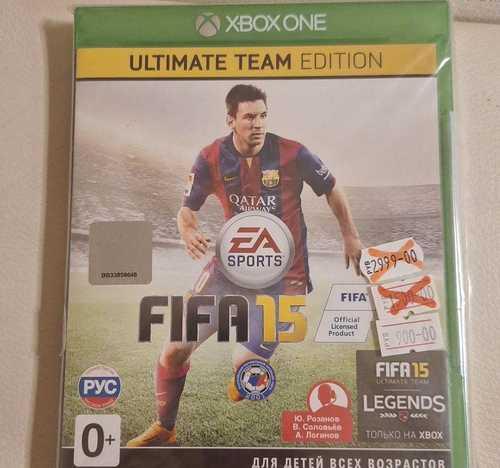 Игры на xbox one диски fifa15