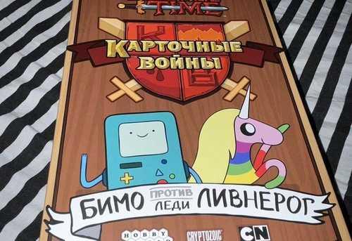 Настольная игра Adventure time Карточные войны