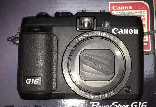 Canon powershot G16